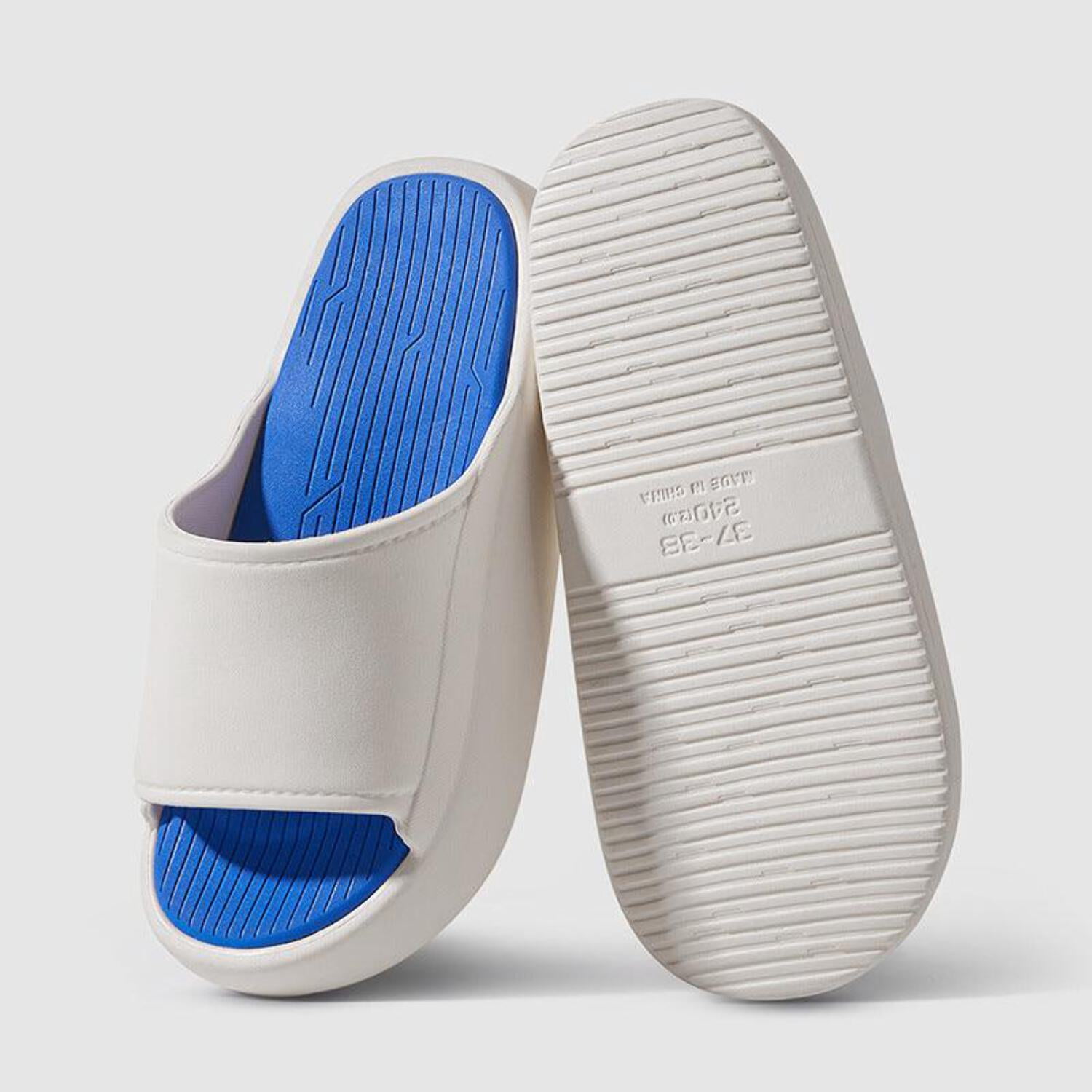 Anti-slip Thick Bottom Feces Feeling Couple Slippers - Walmart.com