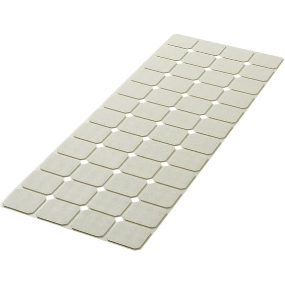 Anti slip silicone foldable ultra long bathtub pad with strong suction ...