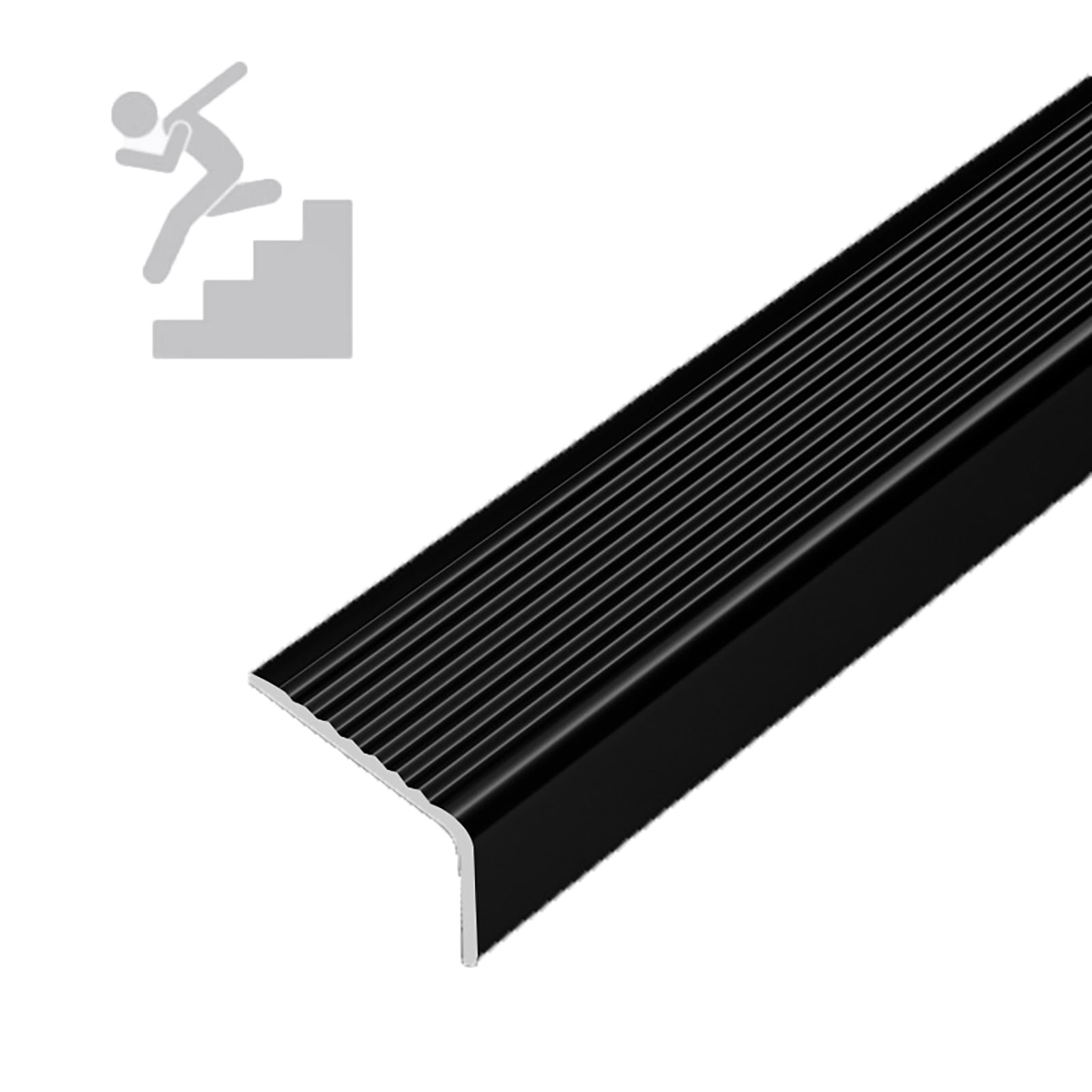 Anti slip stair strips, Stair Nosing Edge Anti Slip Traction Treads, L ...