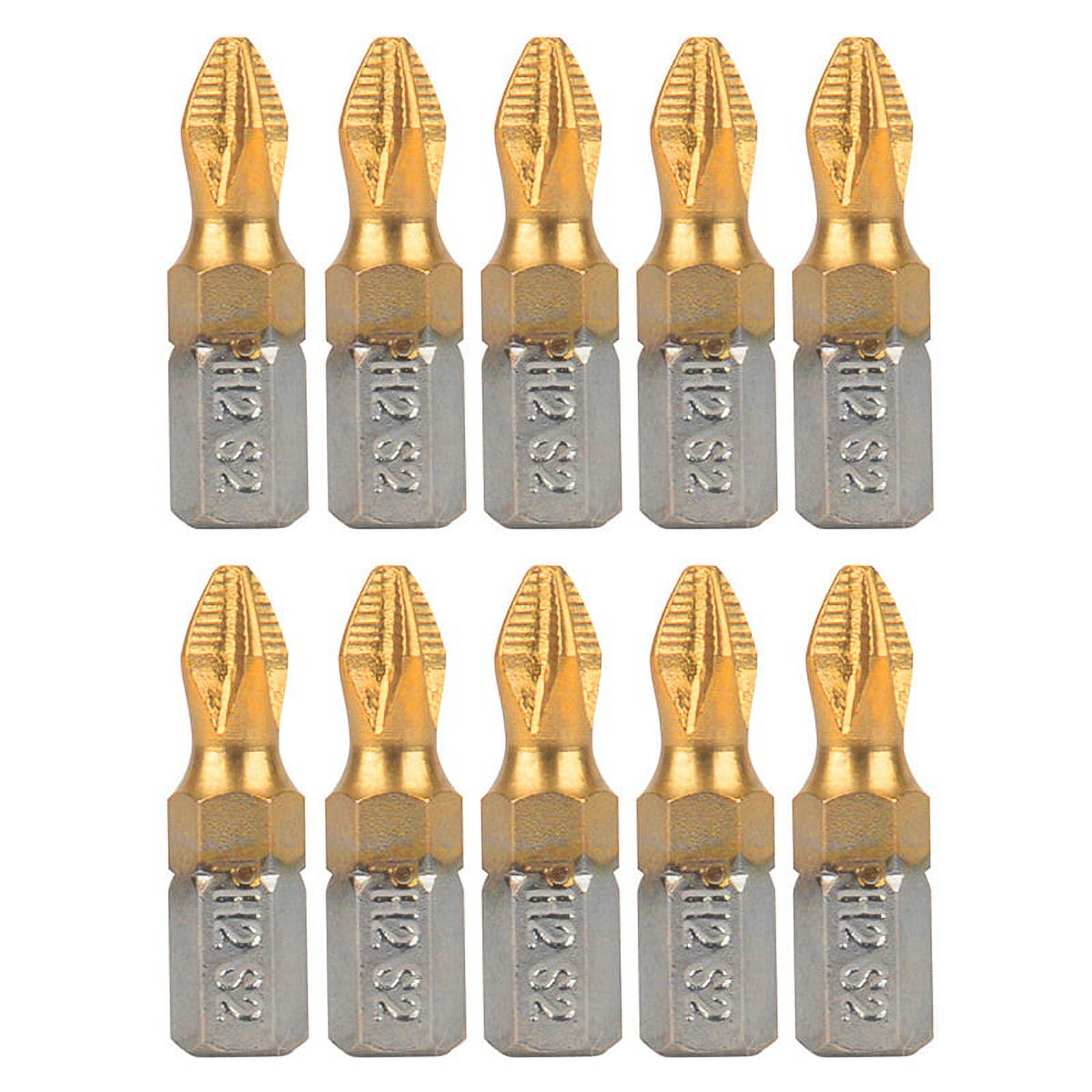 Anti slip titanium plated screwdriver short batch wind screwdriver 25MM ...
