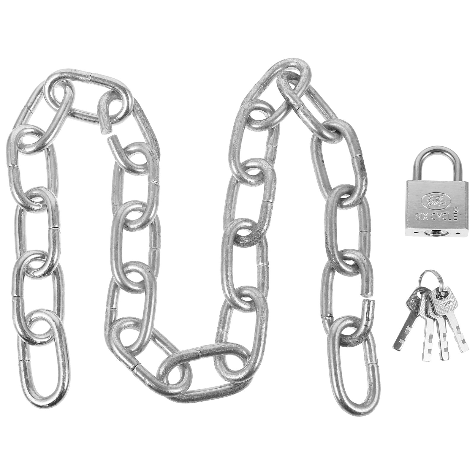 1 Set Chain Lock for Bike Safety Bike Lock Convenient Bike Chain Lock ...