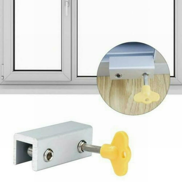 Anti-theft Door Lock Security Latches Sliding Sash Stopper Child Safety ...