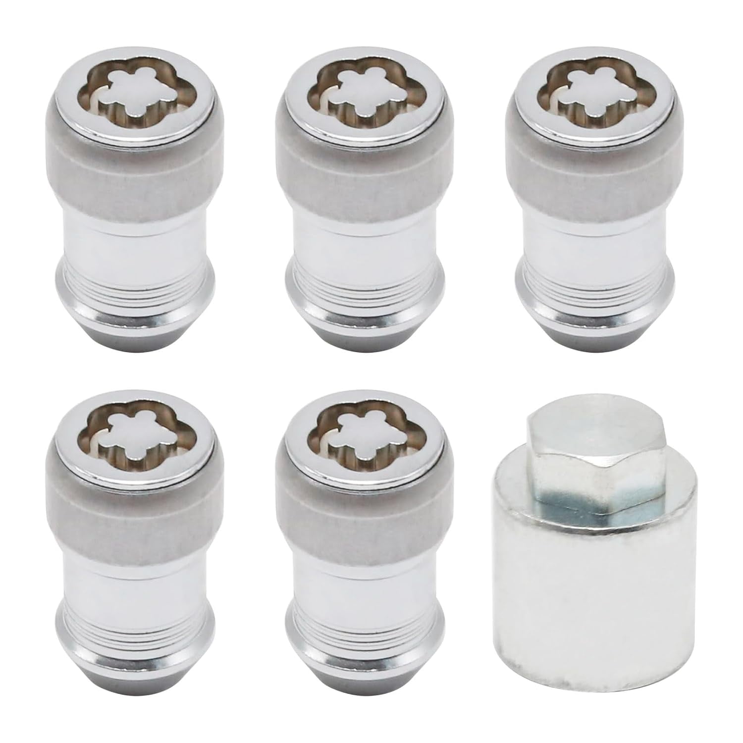 Anti-theft wheel lock locking nut kit 82215711 with key - Walmart.com