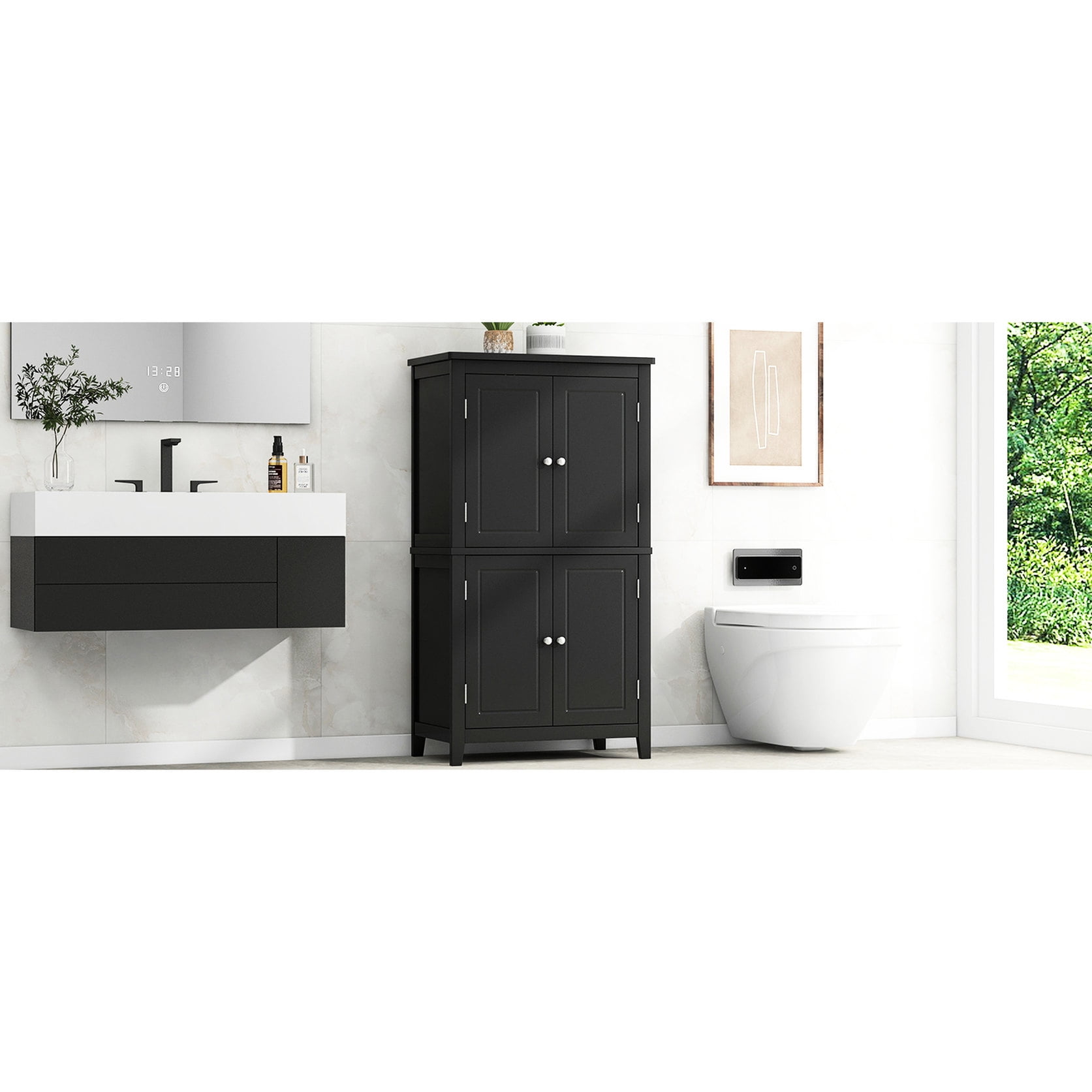 Anti - tipping device for safety | Tall and wide storage cabinet ...