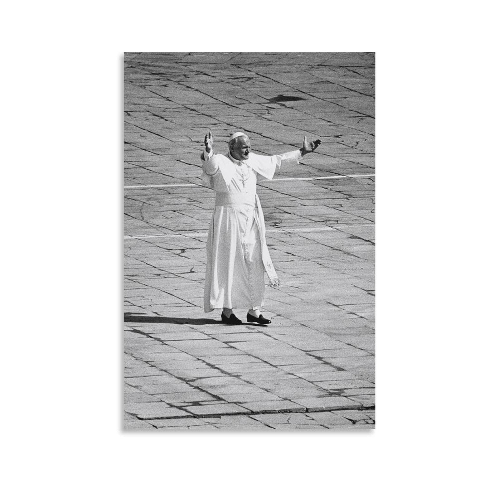 Anti-war Activists Pope John Paul II Poster Artworks Canvas Poster Room ...