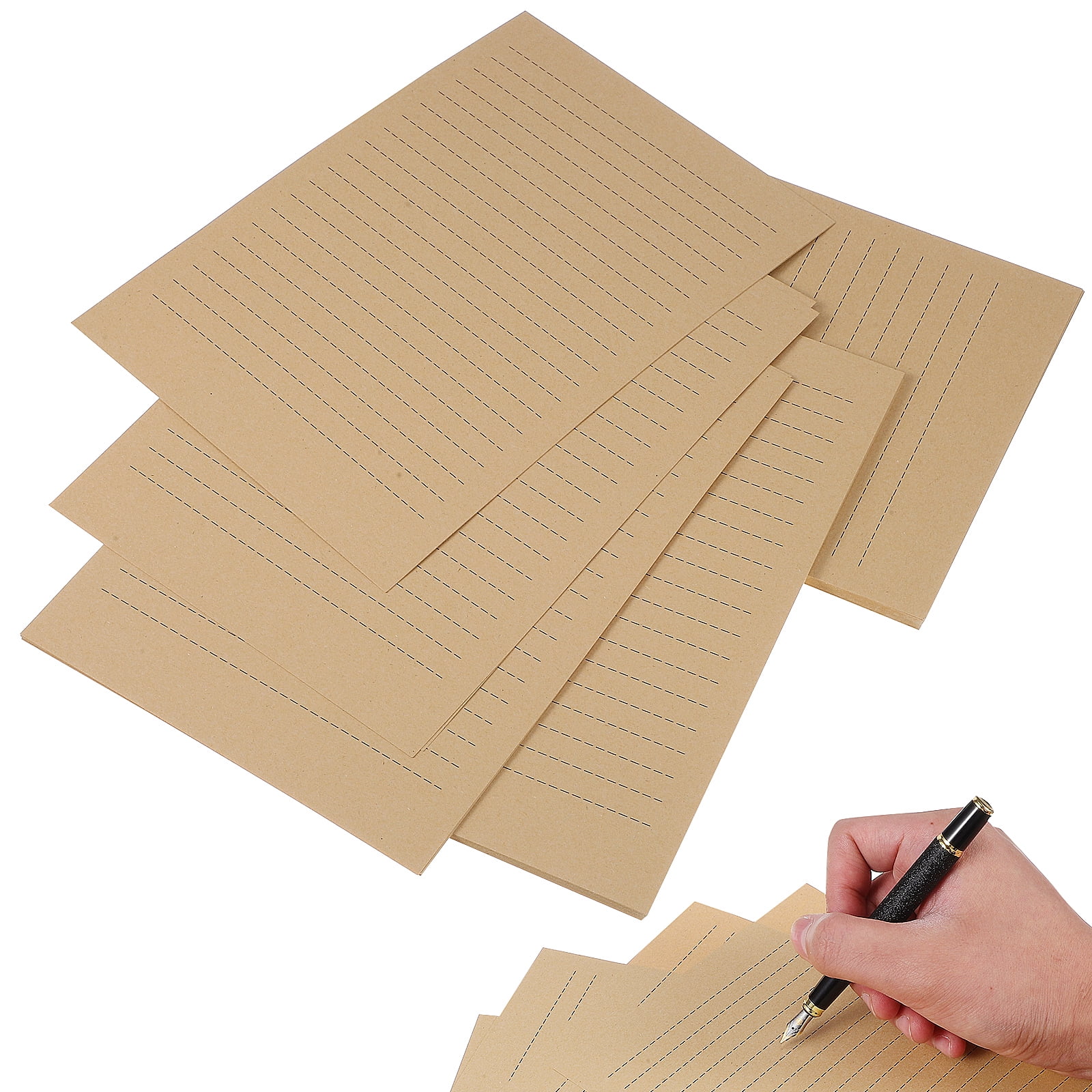 AntiGuyue 200 Sheets Greeting Cards Papers Letter Papers with Lines ...
