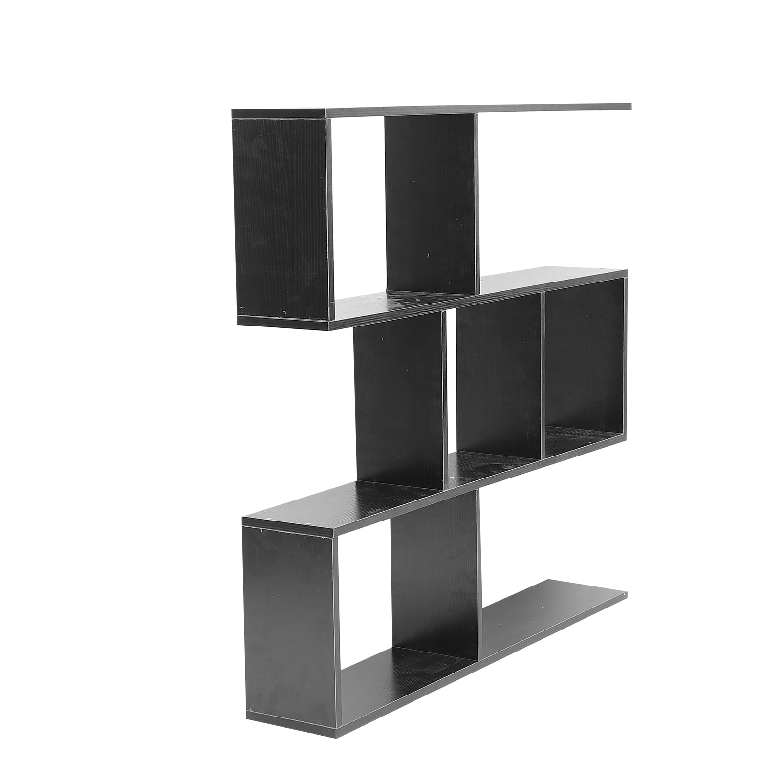 AntiGuyue Wall Mounted Bookshelf Multi-grid Design Bookshelf Wall ...