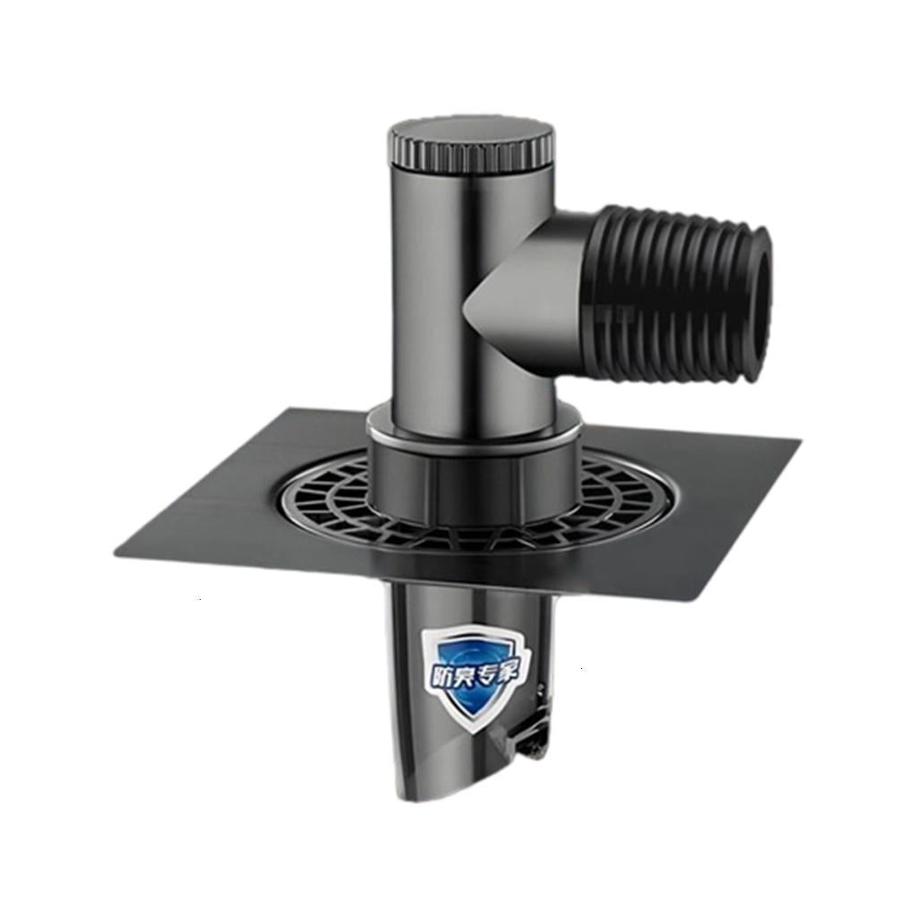 AntiOverflow Water Pipe Adapter Washing Machine Floor Drain Adapter ...