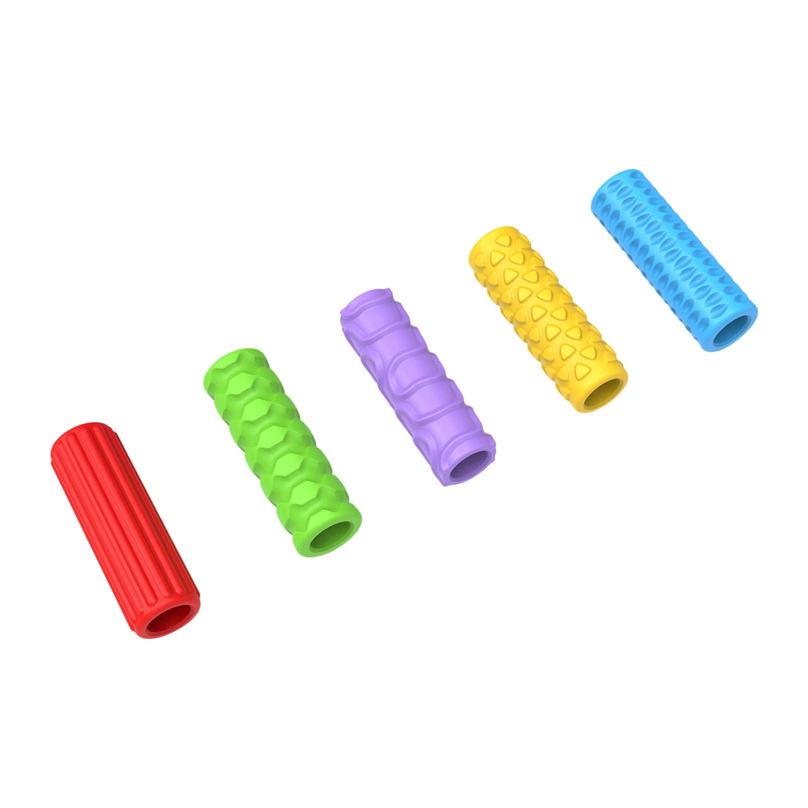 AntiSlip Silicone Pen Grips Assorted Color Stress Reduction Tool ...