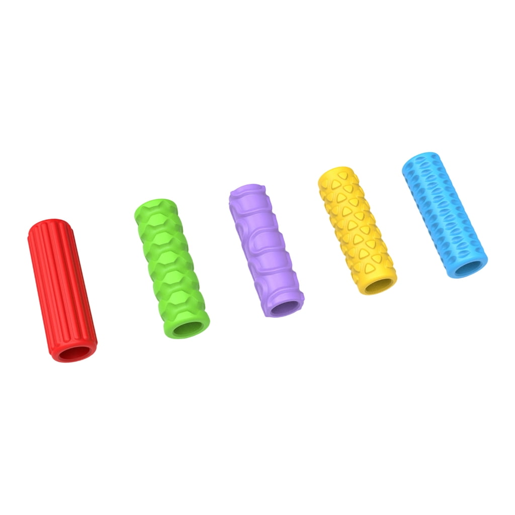 AntiSlip Silicone Pen Grips Assorted Color Stress Reduction Tool ...