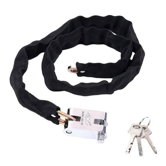 AntiTheft Thick Bicycles Lock Portable Outdoor Cycling Chain Lock Road ...