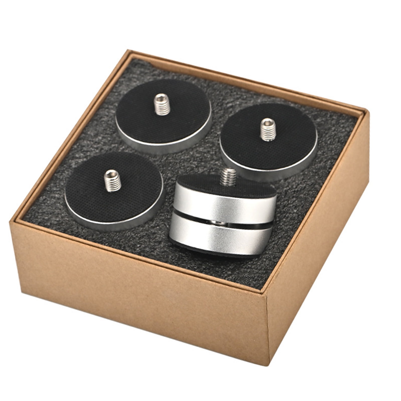 AntiVibration Rubber Mats Speakers Spikes With Steel Cushioning For ...