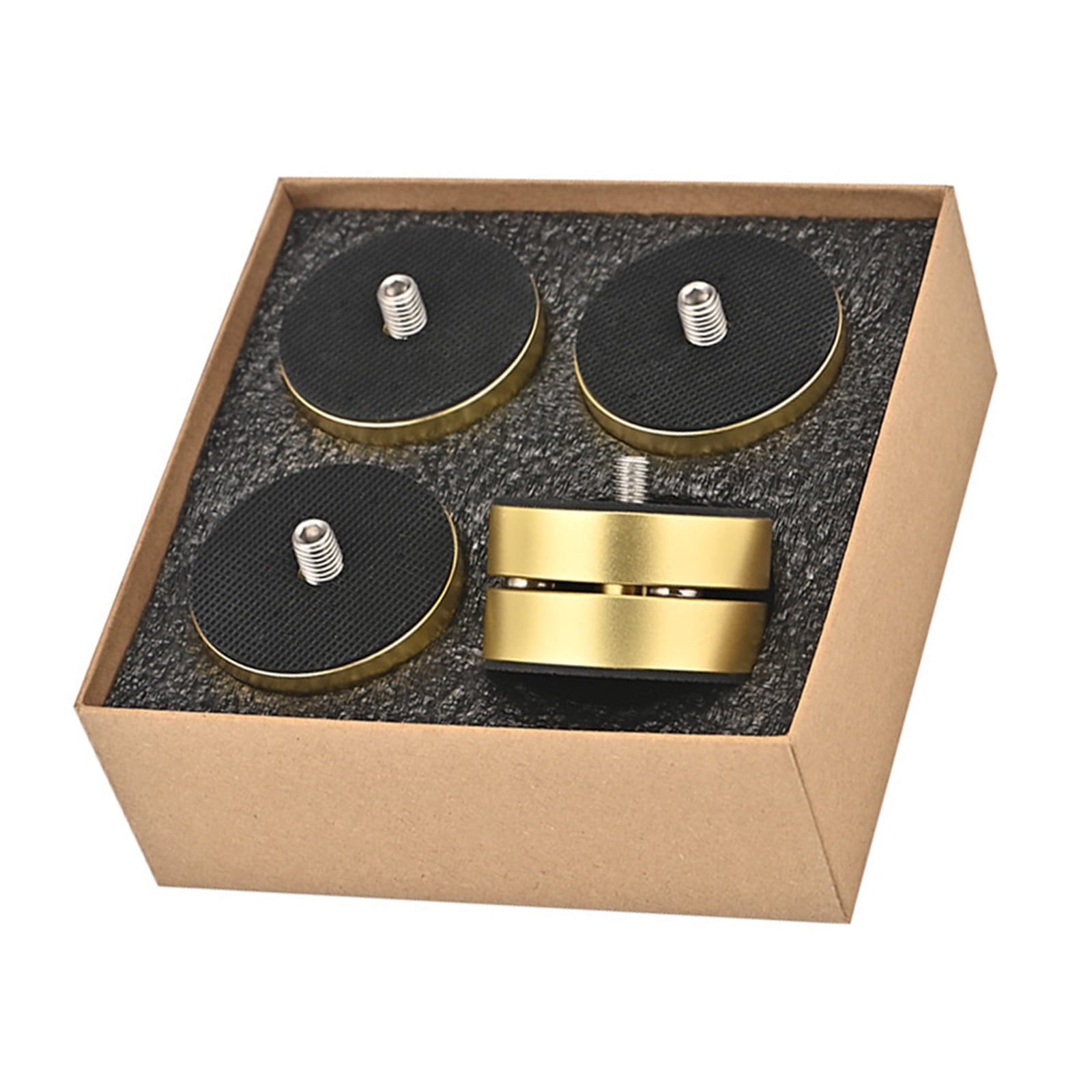 AntiVibration Rubber Mats Speakers Spikes With Steel Cushioning For ...