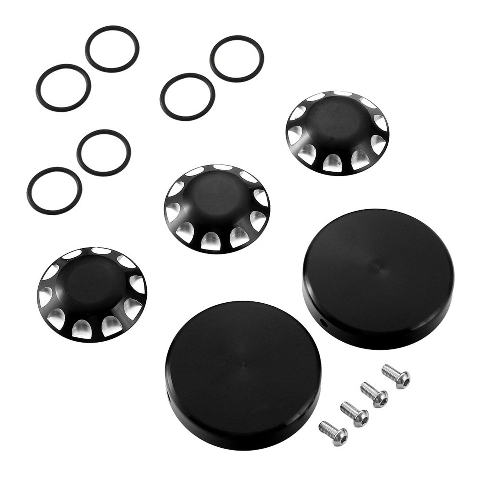 AntiVibration Wheel Bearing Caps Protections Covers Guards Aluminum ...