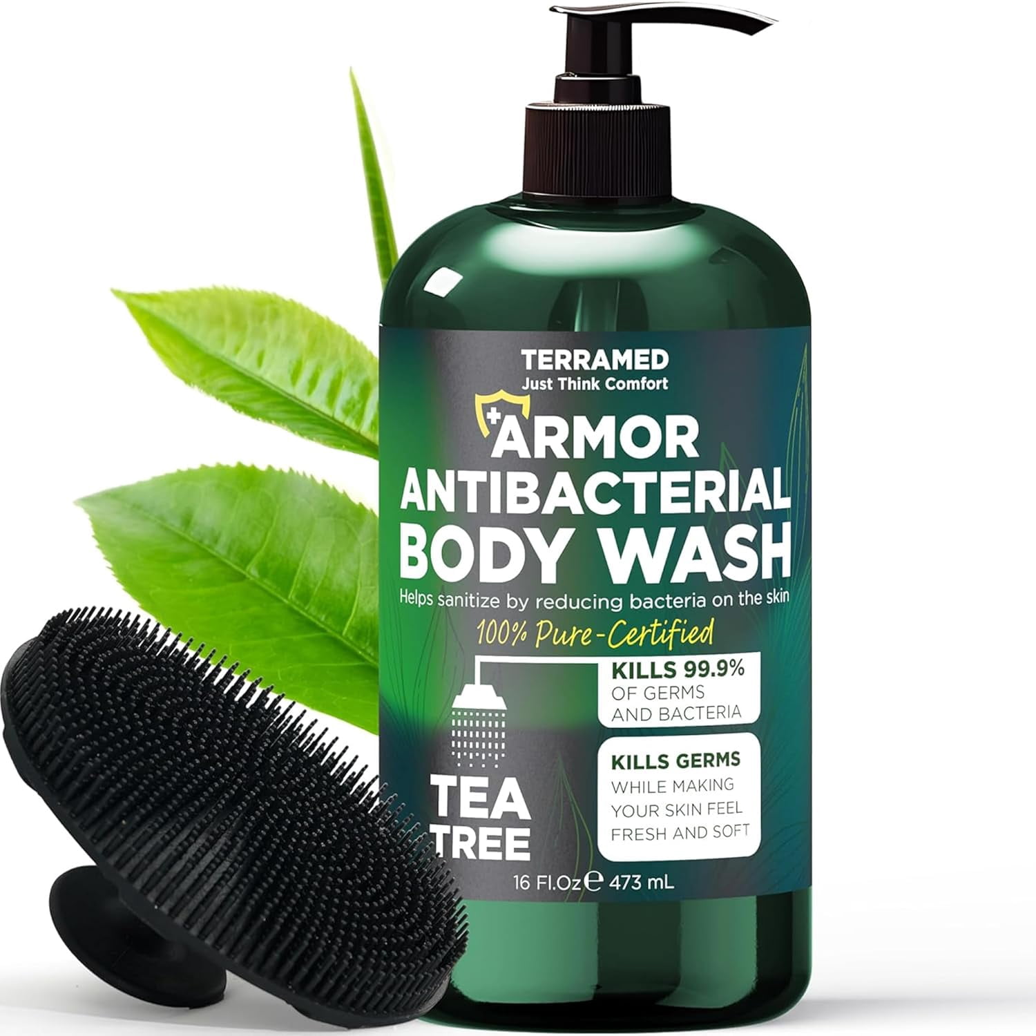 Antibacterial Body Wash with Tea Tree Oil | Antibacterial Soap for Men ...