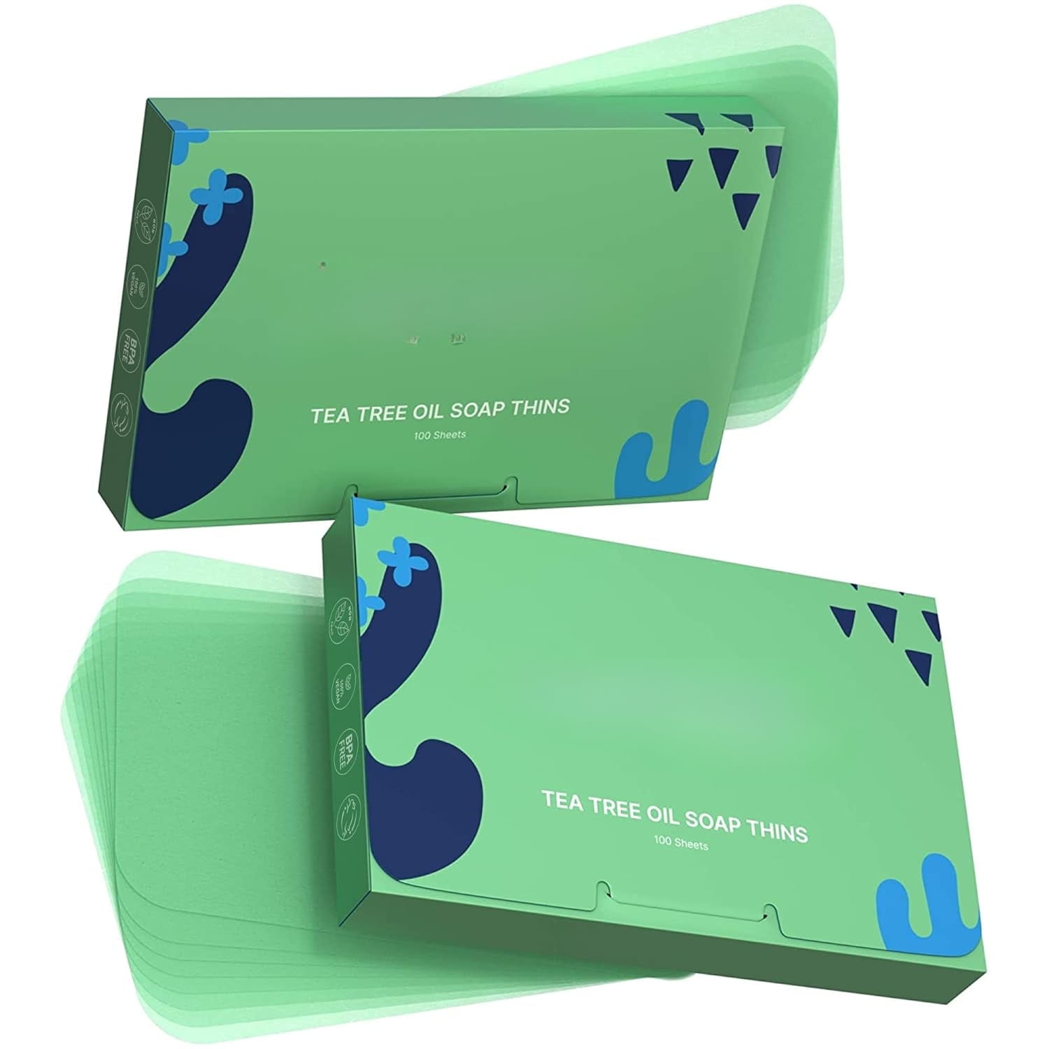 Antibacterial Paper Soap Sheets for Hand Washing - (300 Sheets) Orange ...