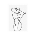 Antibes Poster Wall Art Modern Wall Decor For Living Room Bedroom ...