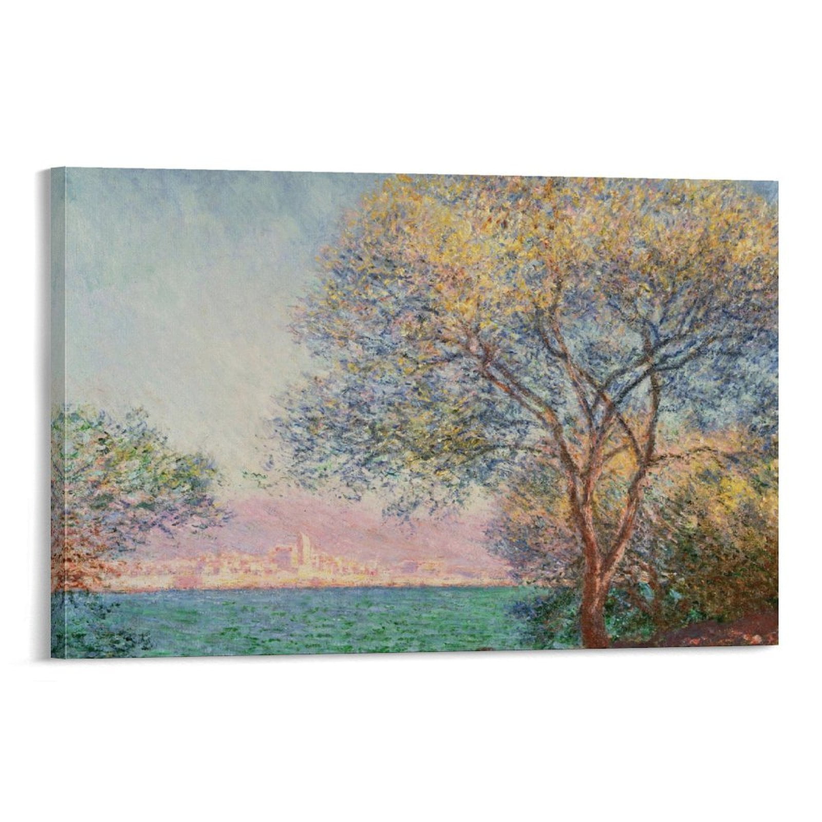 Antibes Seen from The Salis Gardens By Claude Monet Poster Picture ...