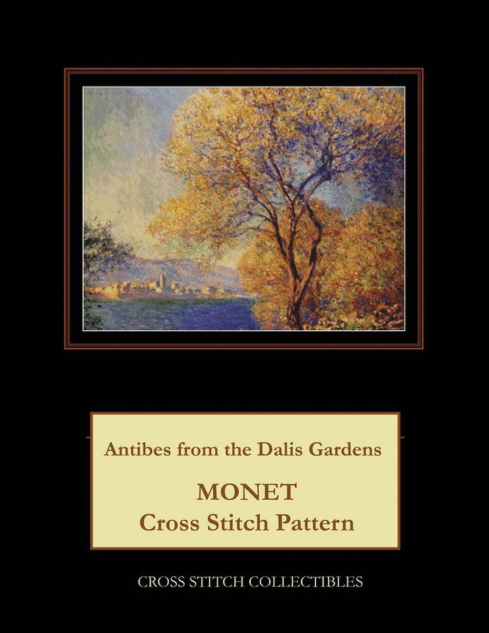 Antibes from the Dalis Gardens: Monet Cross Stitch Pattern (Paperback ...