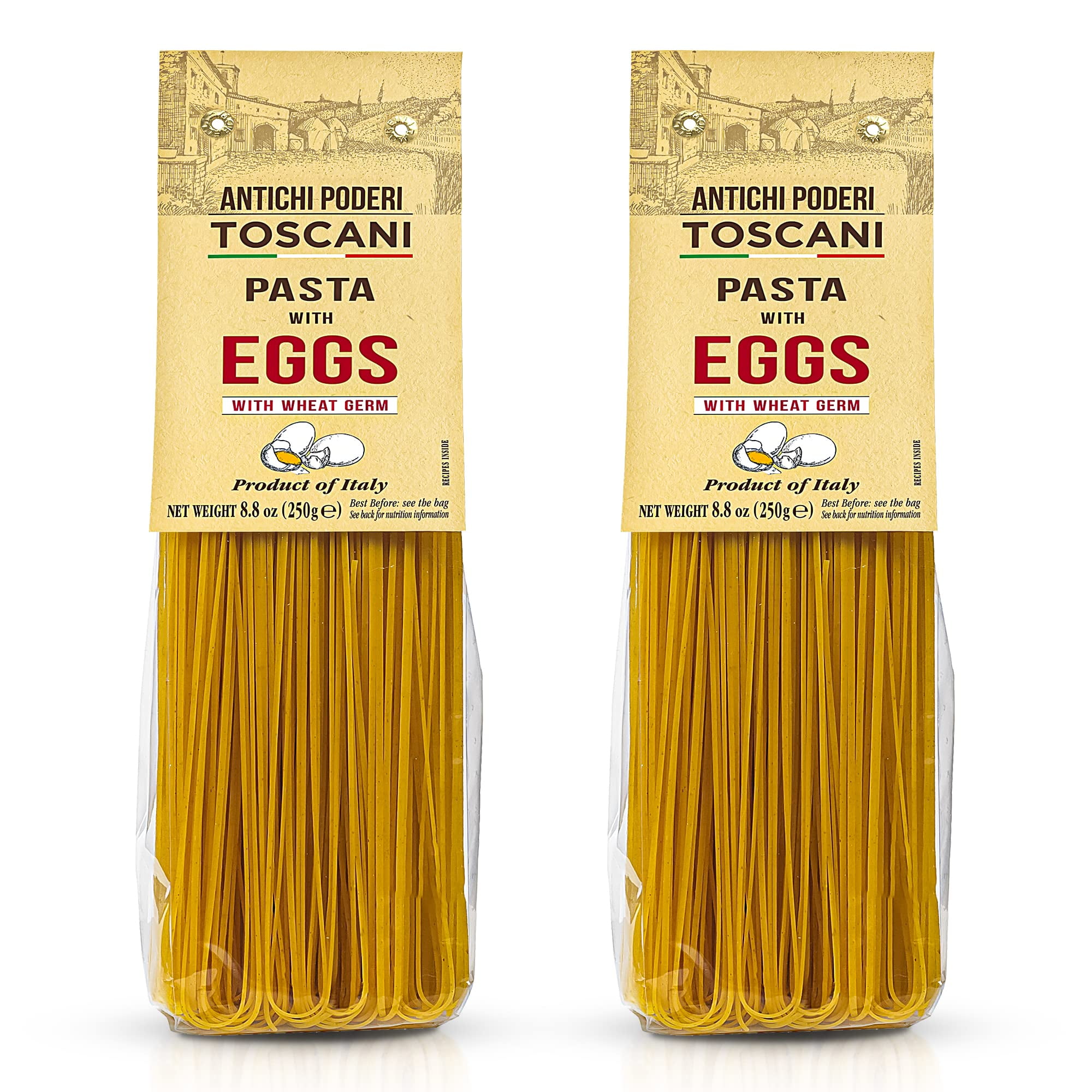 Antichi Poderi Pasta - Egg Tagliolini - Gourmet, Handmade, Imported ...