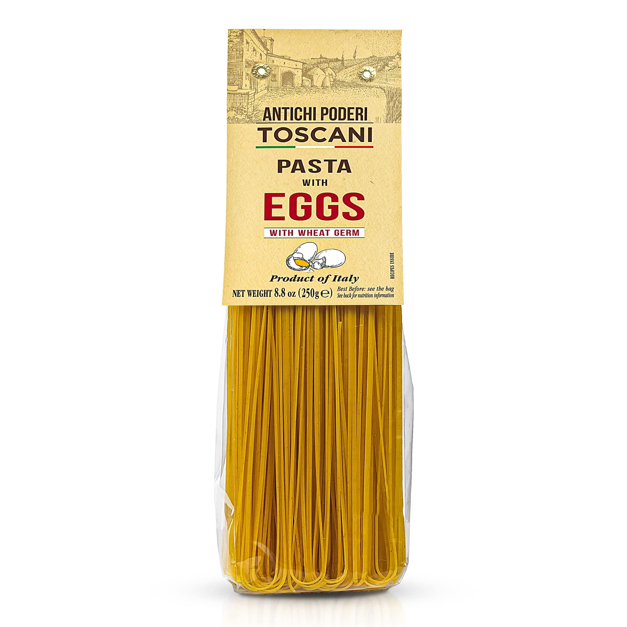 ANTICHI PODERI TOSCANI Egg Tagliolini Italian Pasta - Gourmet Pasta ...