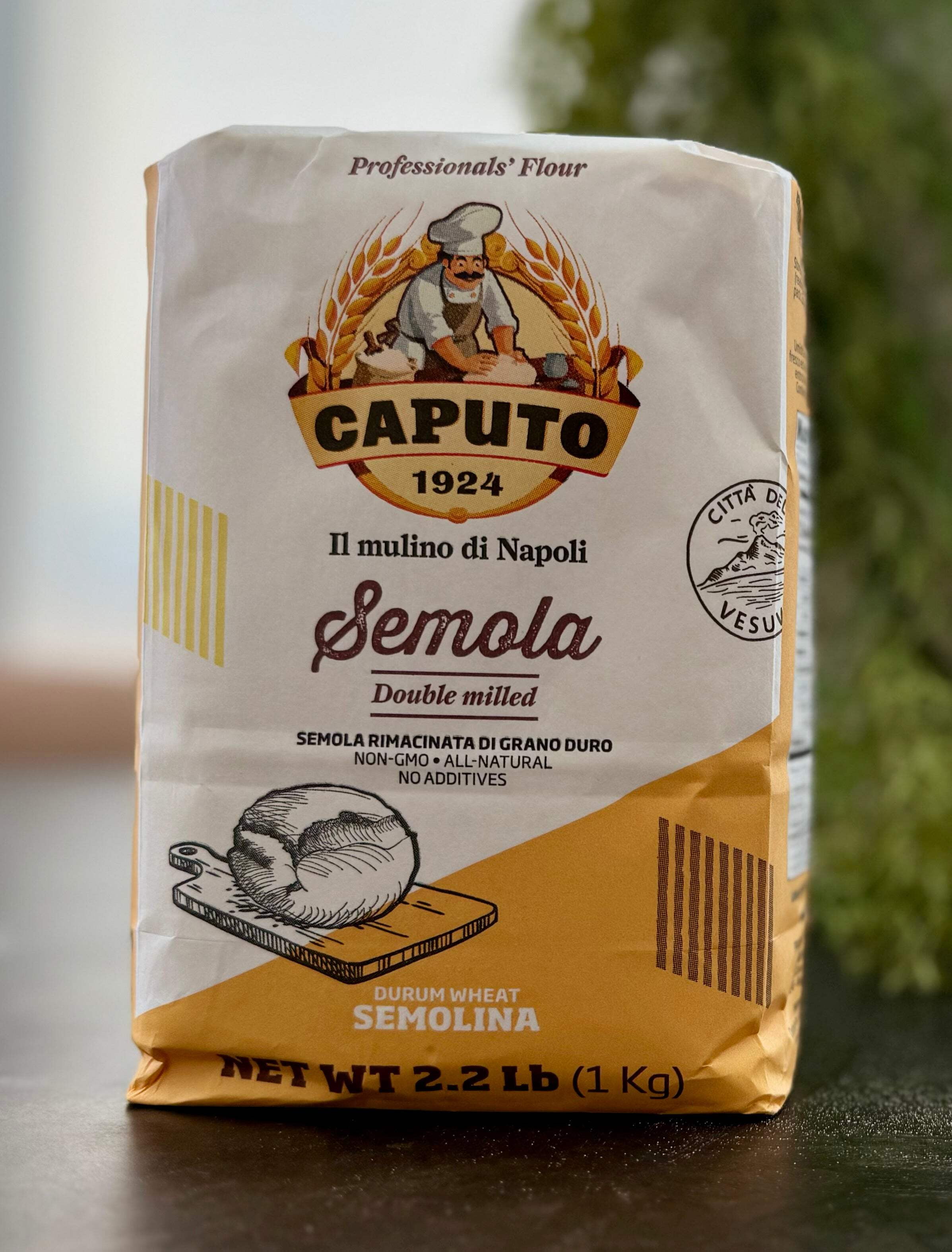 Antico Molino Caputo Semolina Semola Flour - 2.2 lbs - Walmart.com