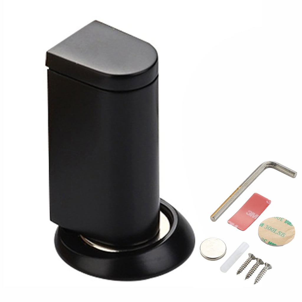 Anticollision Magnetic Door Stoppers Floor Mounted Door Stop Bedroom ...
