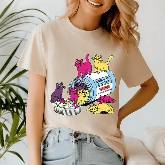 Antidepressant Cat TShirt, Cat Mom Shirt, Funny Cat Tee, Mental Health ...
