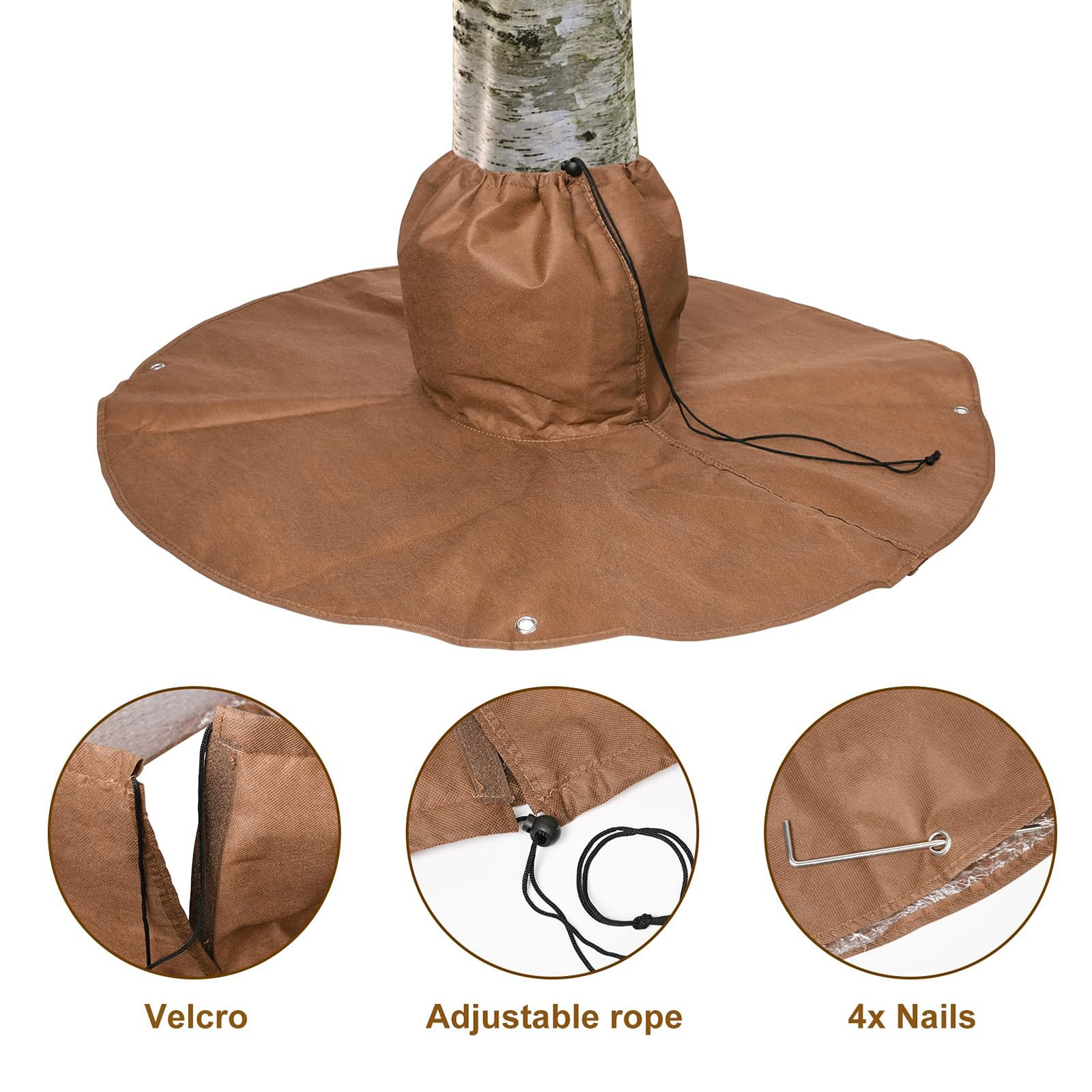 Antifreeze Cover Tree Root Protectors Tree Root Protectors with Ground ...