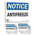 Antifreeze OSHA Notice Vinyl Decal Label 18 Inch x 12 Inch - 10 Pack ...