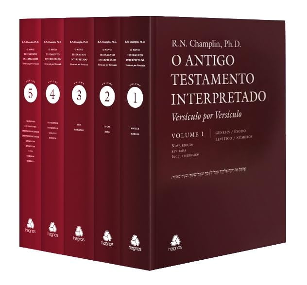 Antigo Testamento Interpretado - 5 Volumes - Hagno - Walmart.com