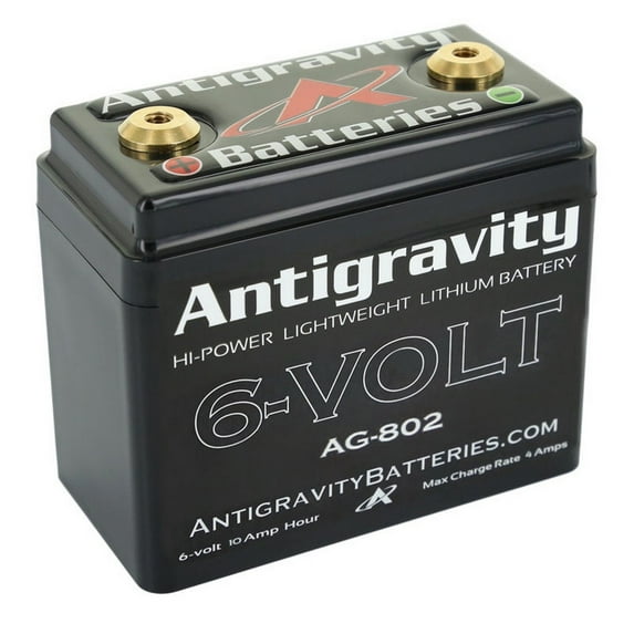 Antigravity Batteries AG-802 8-Cell 6-Volt Lithium-Ion Motorcycle ...