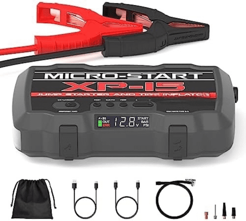 Antigravity XP-15 Micro-Start Lithium Jump-Starter with Air Compressor ...