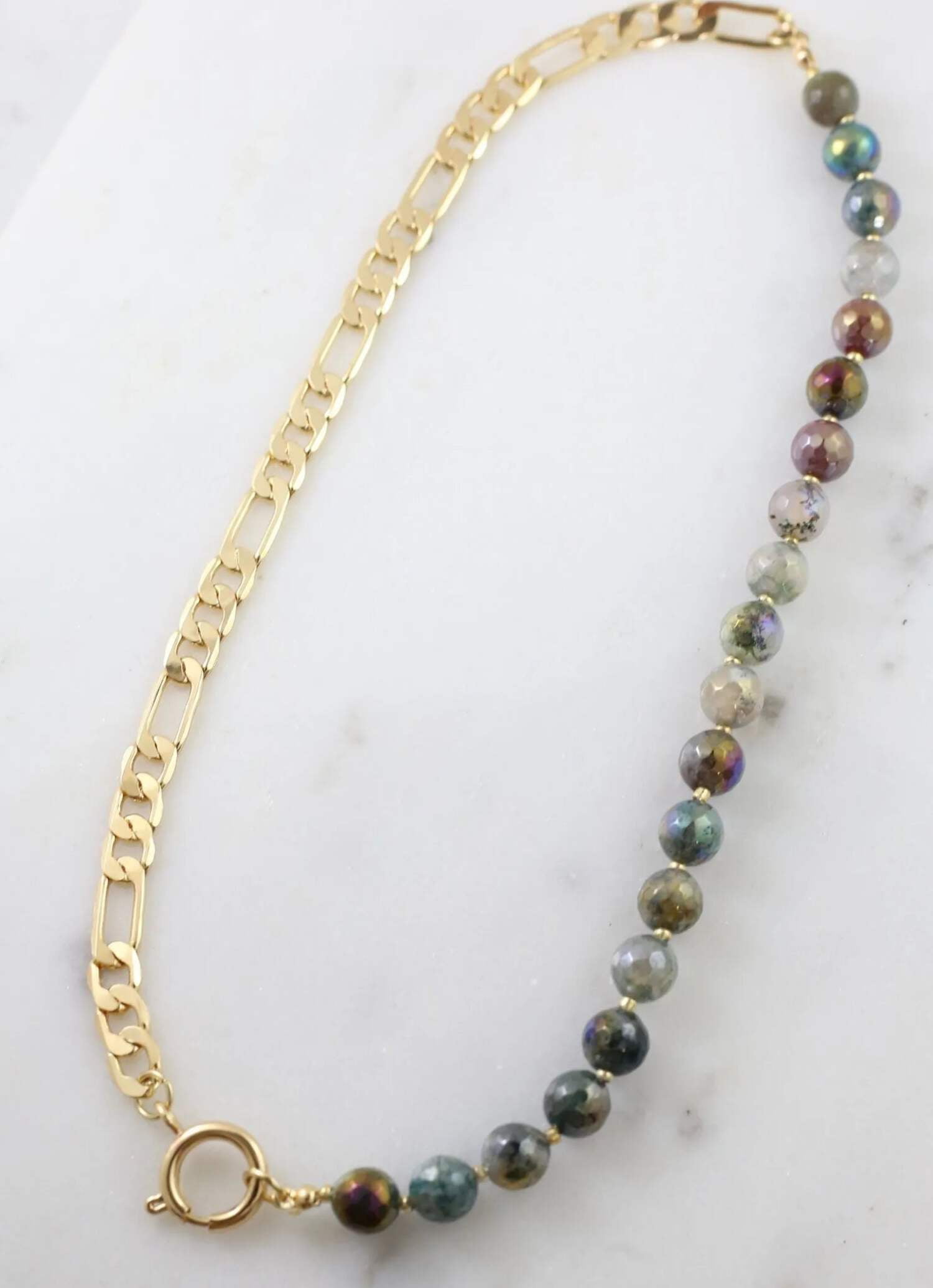 Antigua Abalone Stone Necklace - Walmart.com