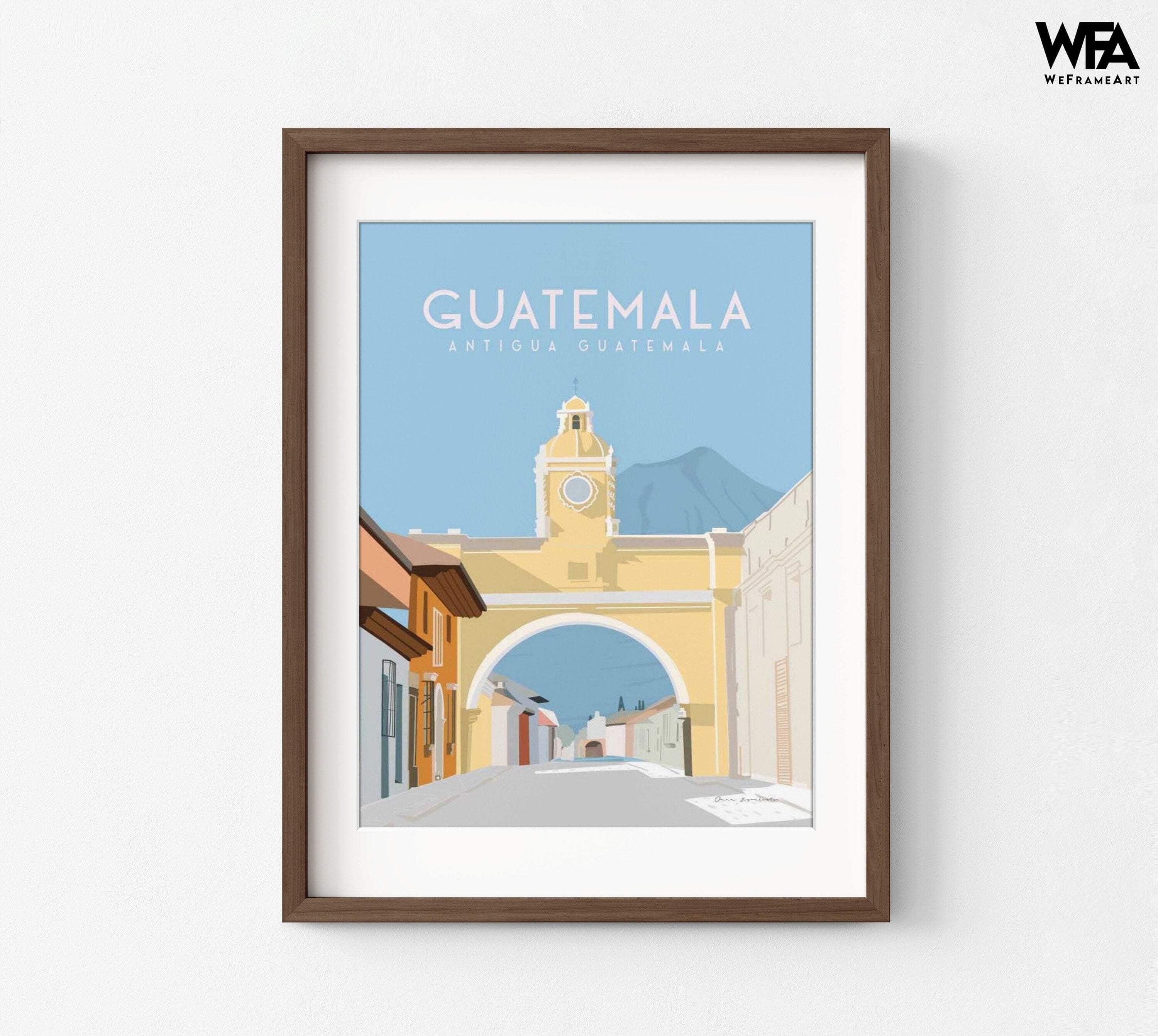 Antigua Guatemala by Omar Escalante, Classis Guatemala View Poster ...