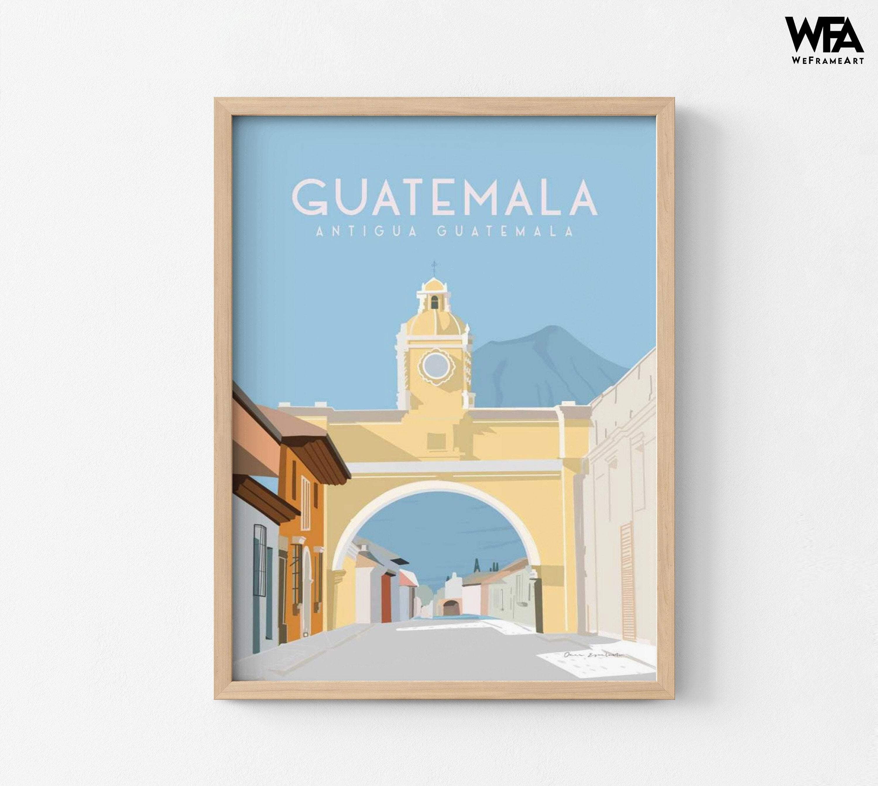 Antigua Guatemala by Omar Escalante, Classis Guatemala View Poster ...