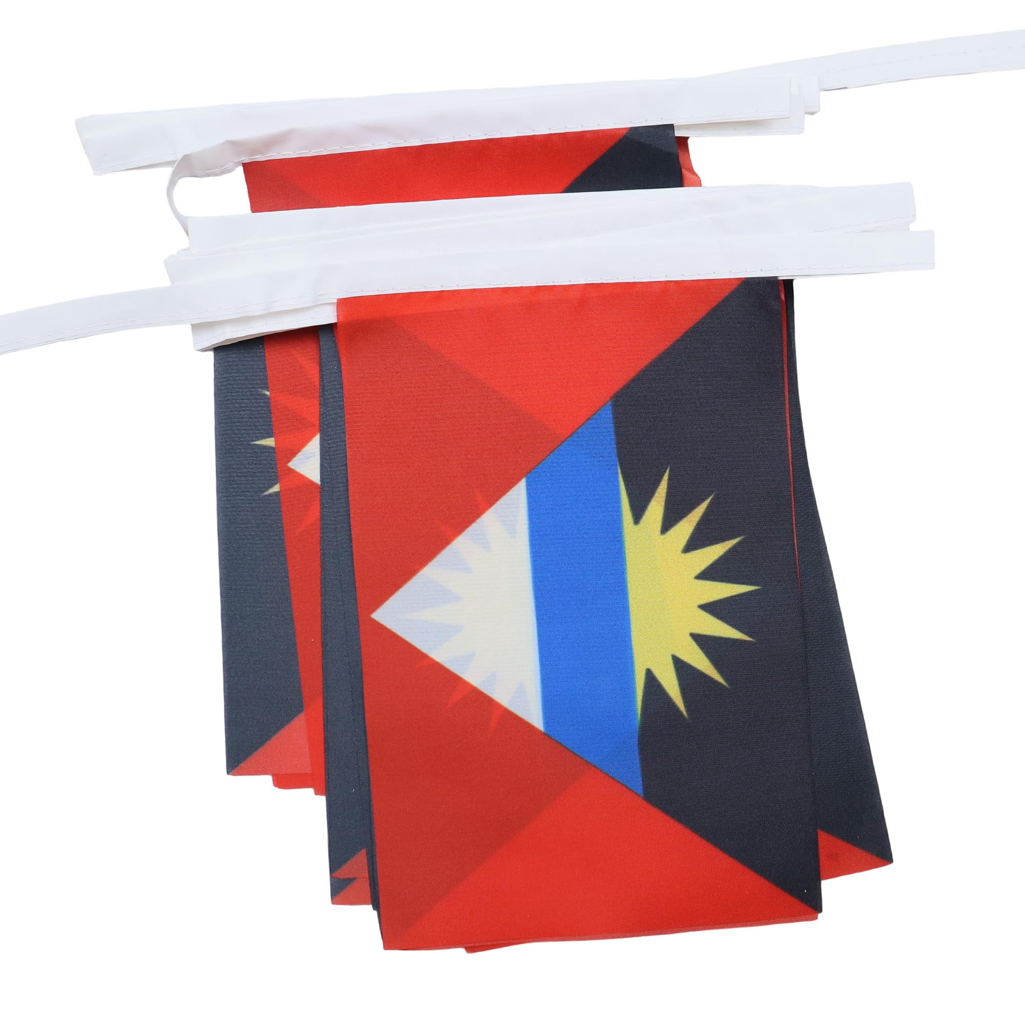 Antigua and Barbuda Bunting 20 flags 9'' x 6'' - Walmart.com