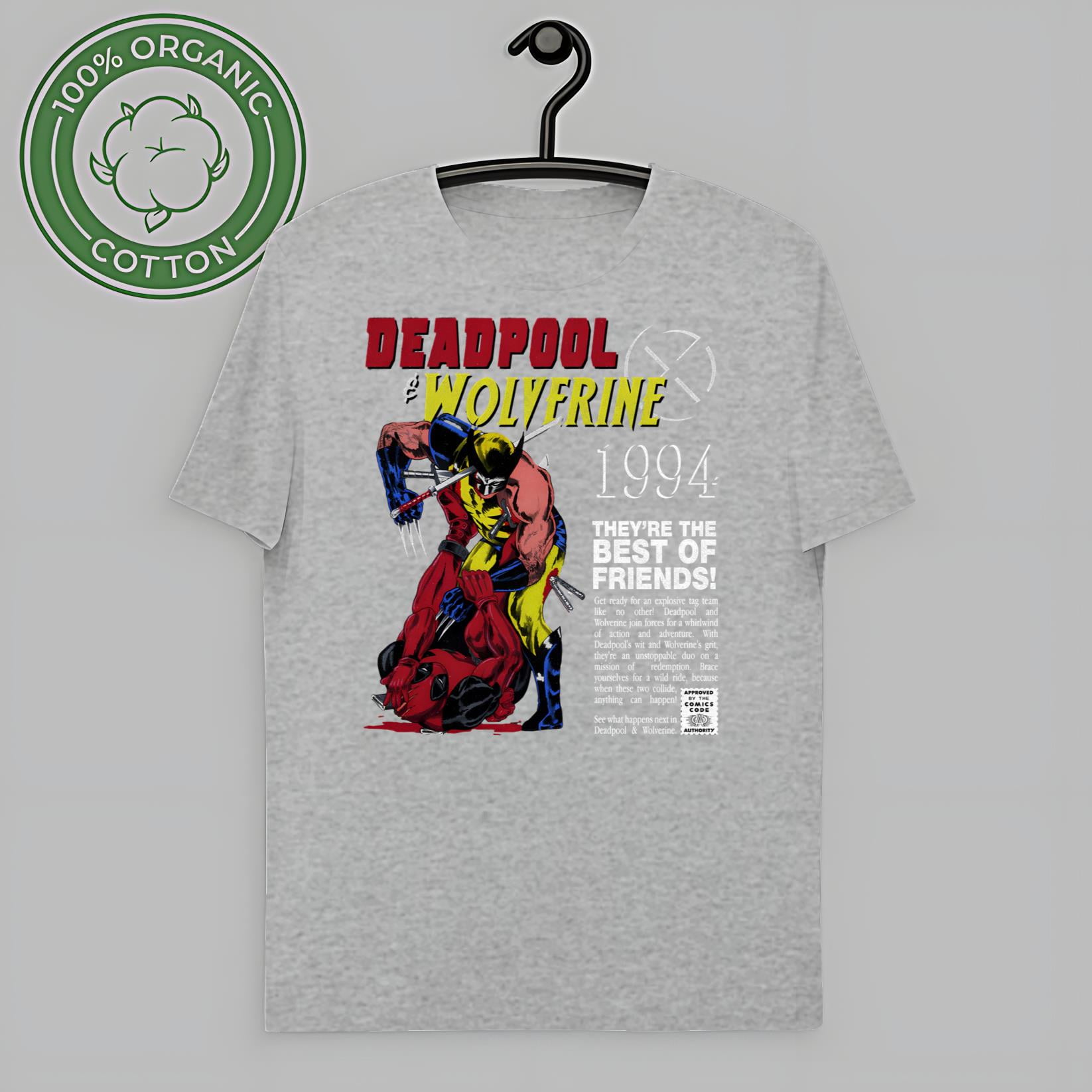 Antihero Duo Mashup Shirt – Comic Action Parody Graphic Tee New Instock ...