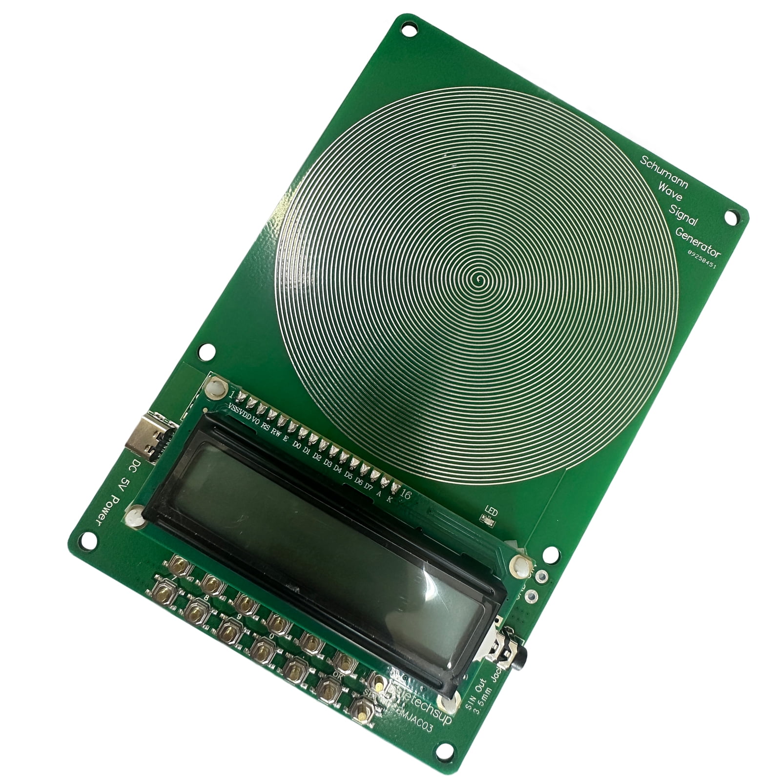 Antiinterference Frequency Adjustable Generator 7.83Hz with High ...