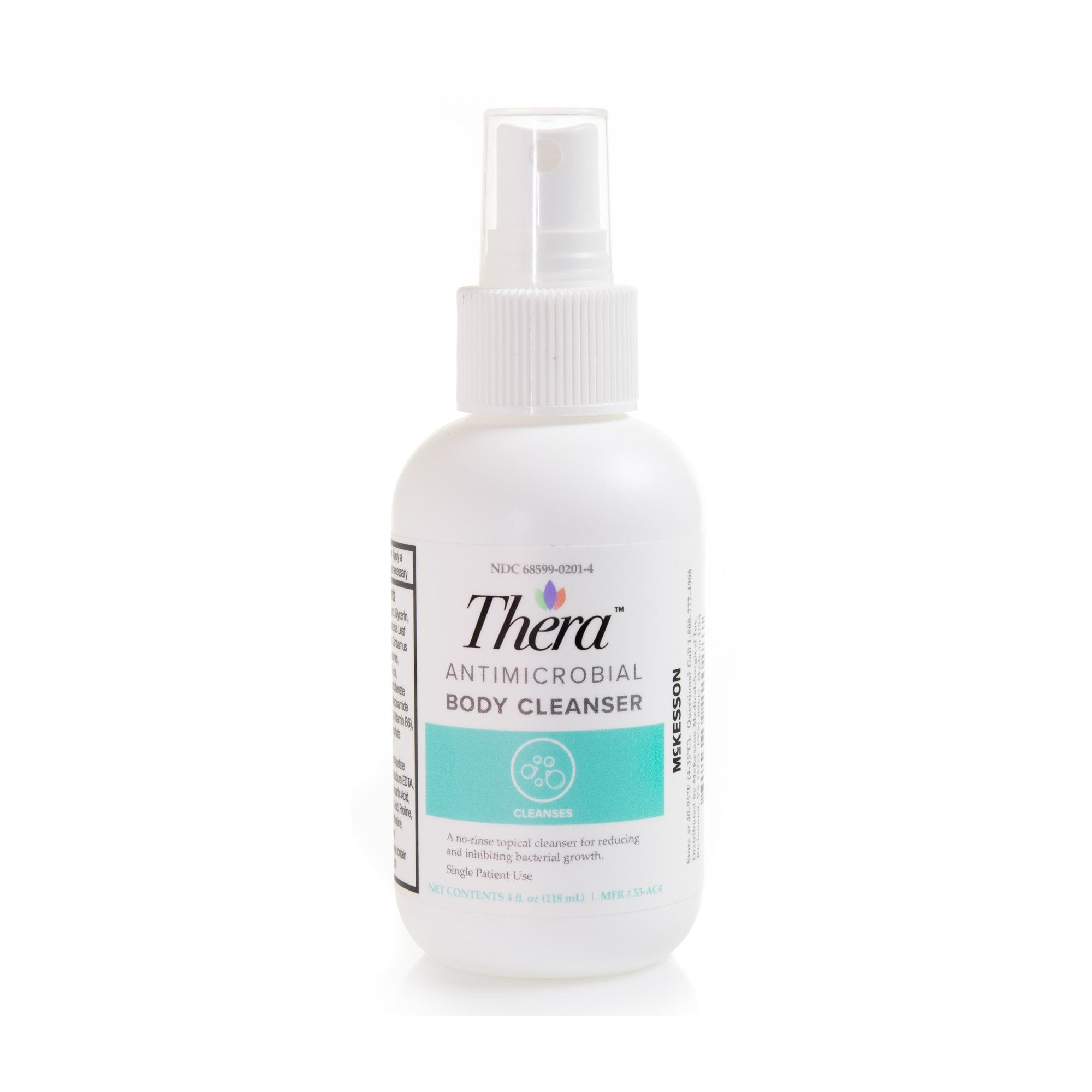 Antimicrobial Body Wash Thera Liquid 4 fl oz Pump Bottle Scented ...