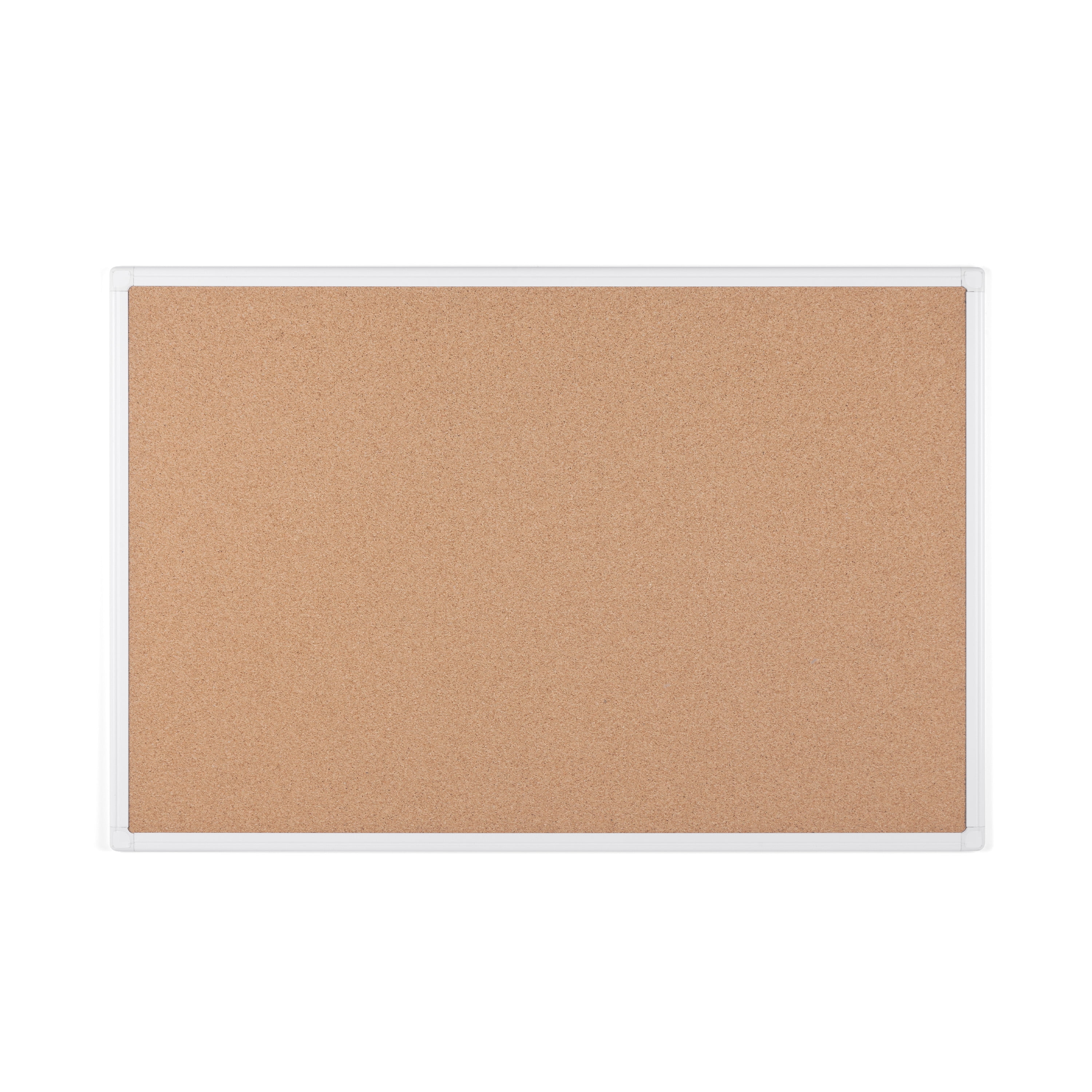 Antimicrobial Cork Board 2x3' White Aluminum Frame - Walmart.com