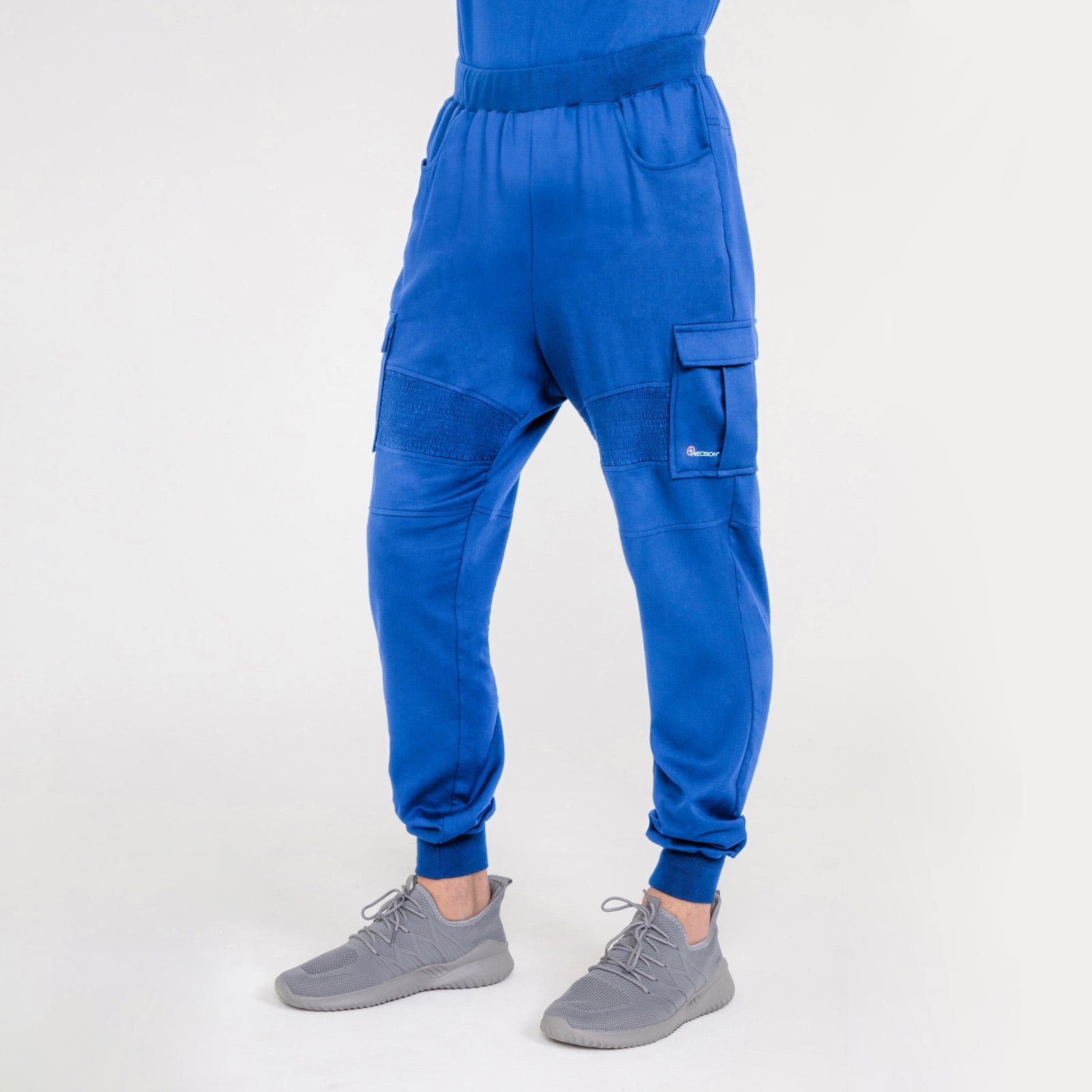 Antimicrobial Scrub Men's Premium Jogger Pants, XL, Royal Blue ...