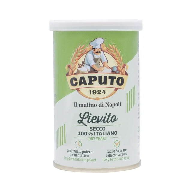 Antimo Caputo Lievito Active Dry Yeast 3.5 Ounce Can - Made in Italy ...