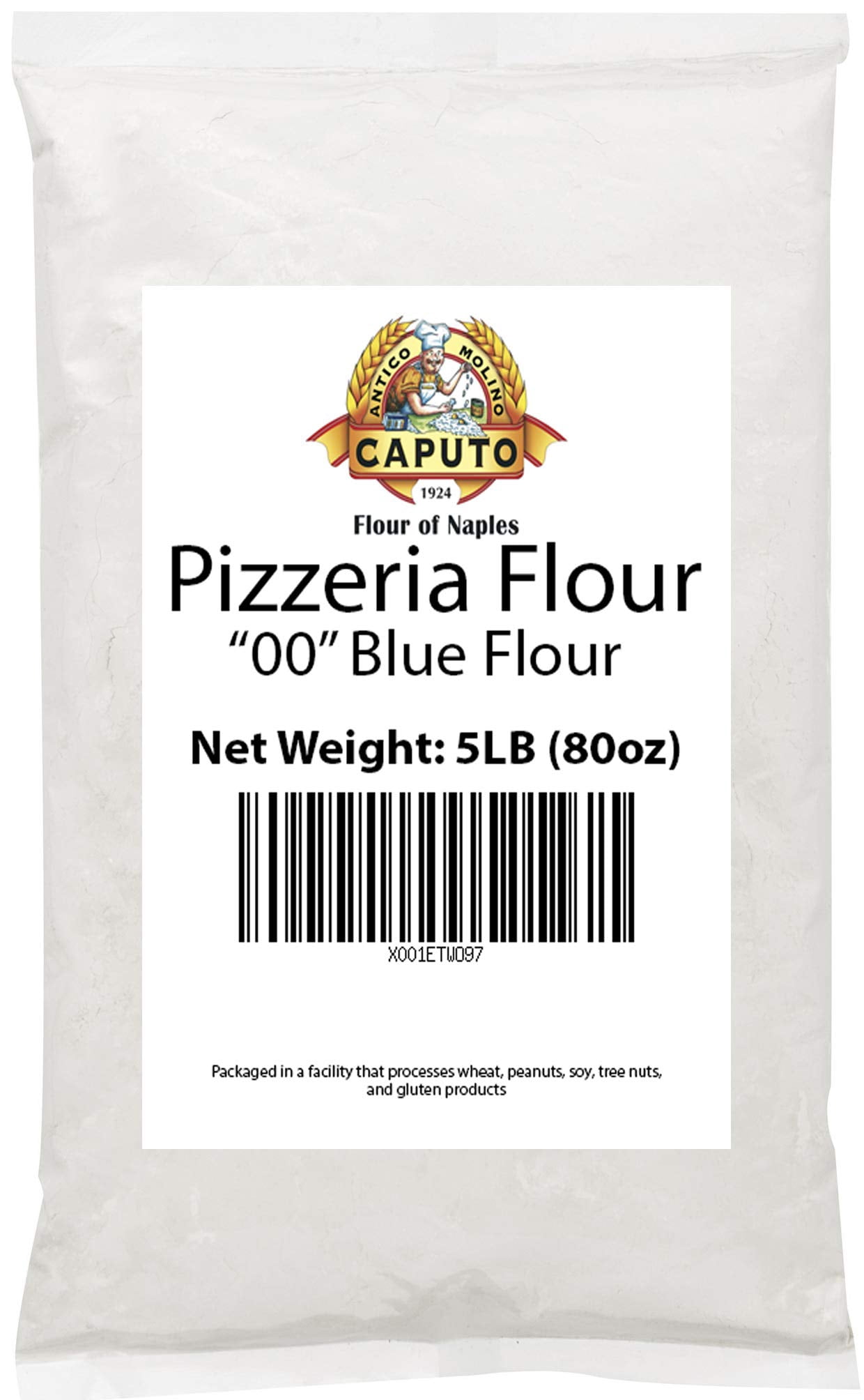 Antimo Caputo Pizzeria Flour BDF32 for Authentic Pizza Dough, 80 Ounce ...