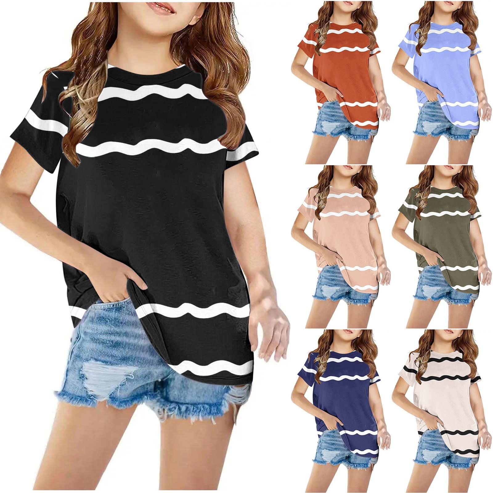 Antinious Casual Shirts for Kids,Toddler Winter Short Sleeve Tops ...
