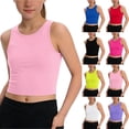 Antinious Girls Solid Racerback Round Neck Sleeveless Casual Pullover ...