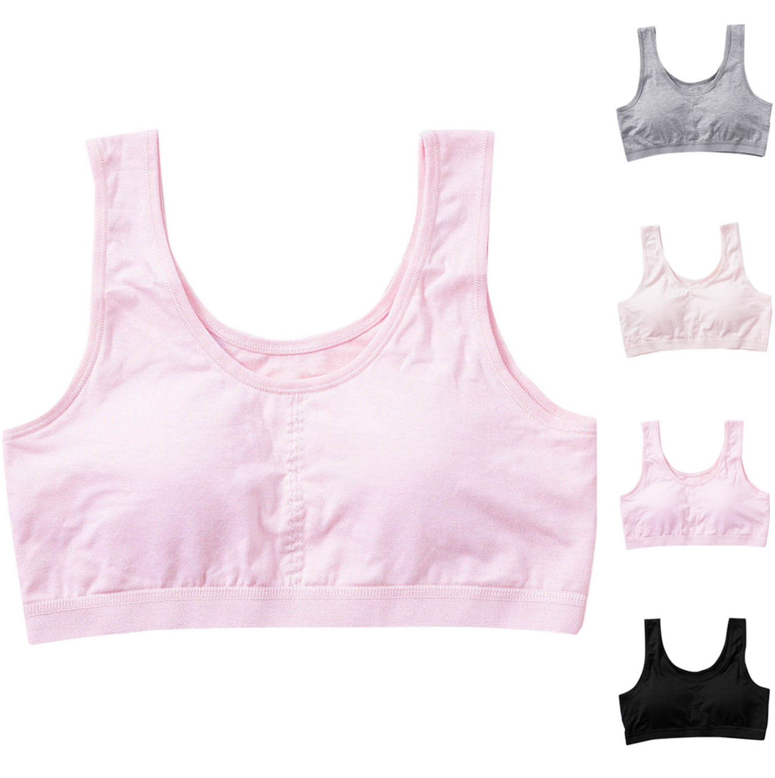 Antinious Kids Girls Stretchy Bralette Designed for Casual And ...