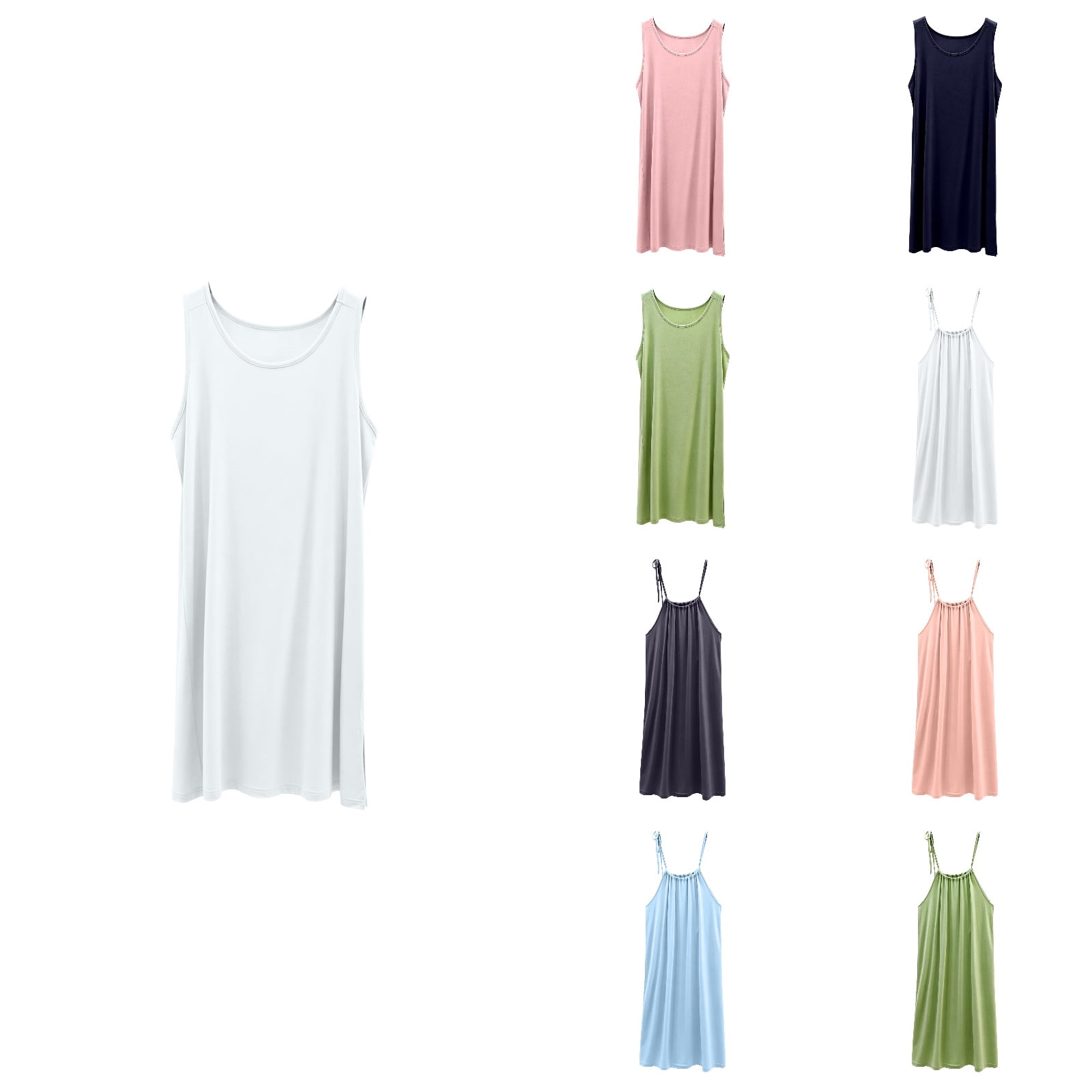 Antinious Ladies Stylish Solid Adjustable Loose Soft Strap Lightweight ...