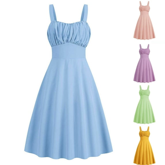 Antinious Ladies Summer Dress,Casual Beach Dresses for Women,Maxi ...