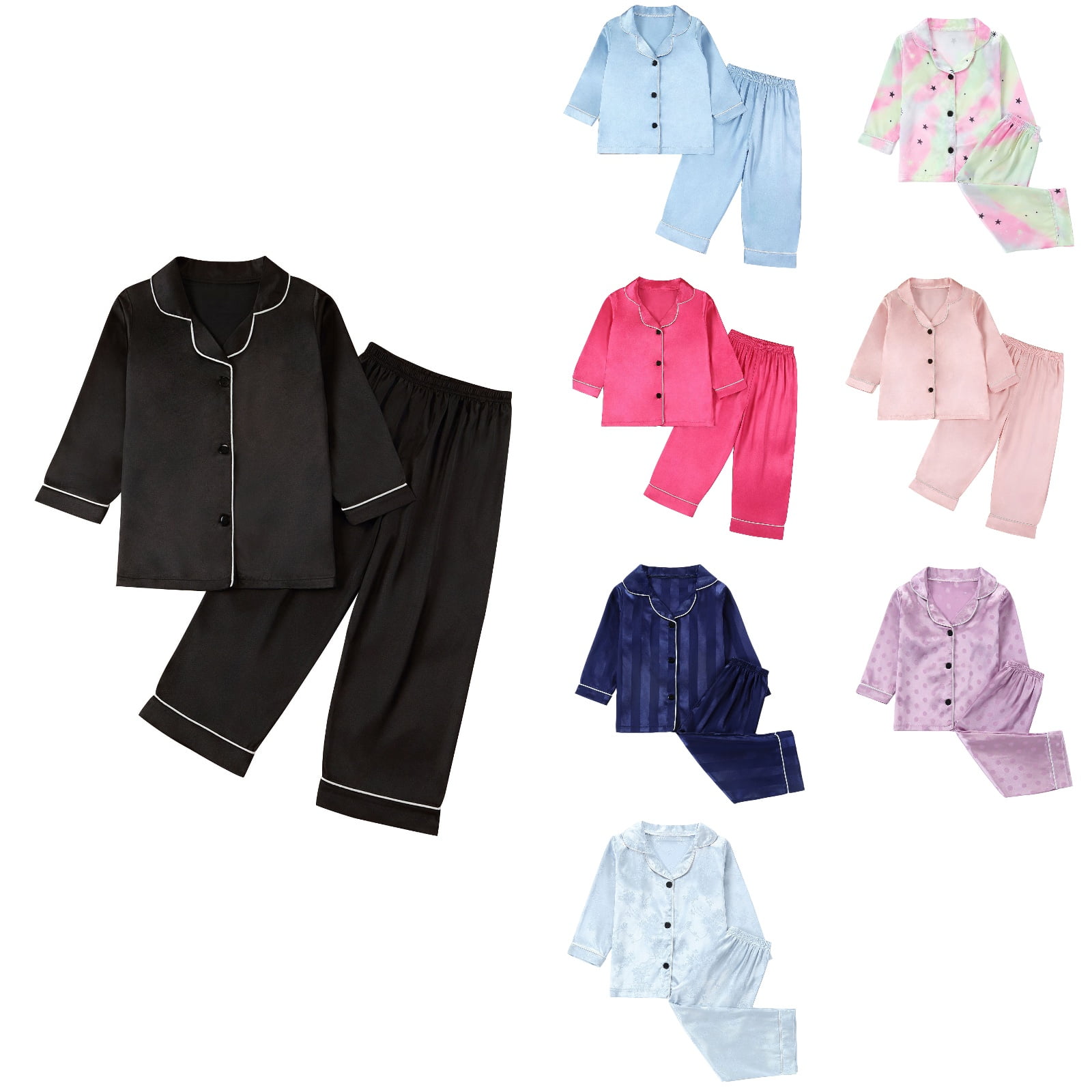 Antinious A Long-Sleeved Solid Color Casual Home Wear Set Suitable for ...